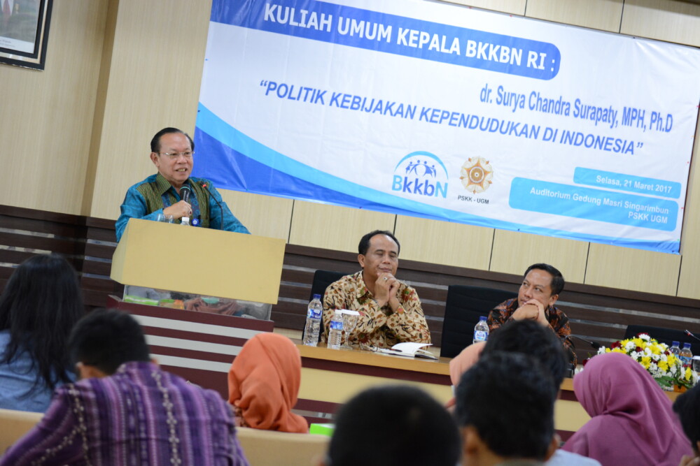 Kepala BKKBN: Kualitas SDM Dibangun Lewat Program KB - Universitas Gadjah Mada