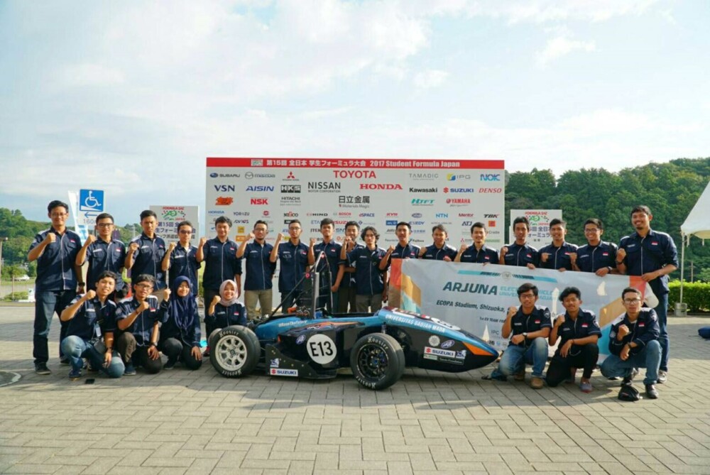 Arjuna Electric Car Earns Award in Japan Student Formula Competition ...