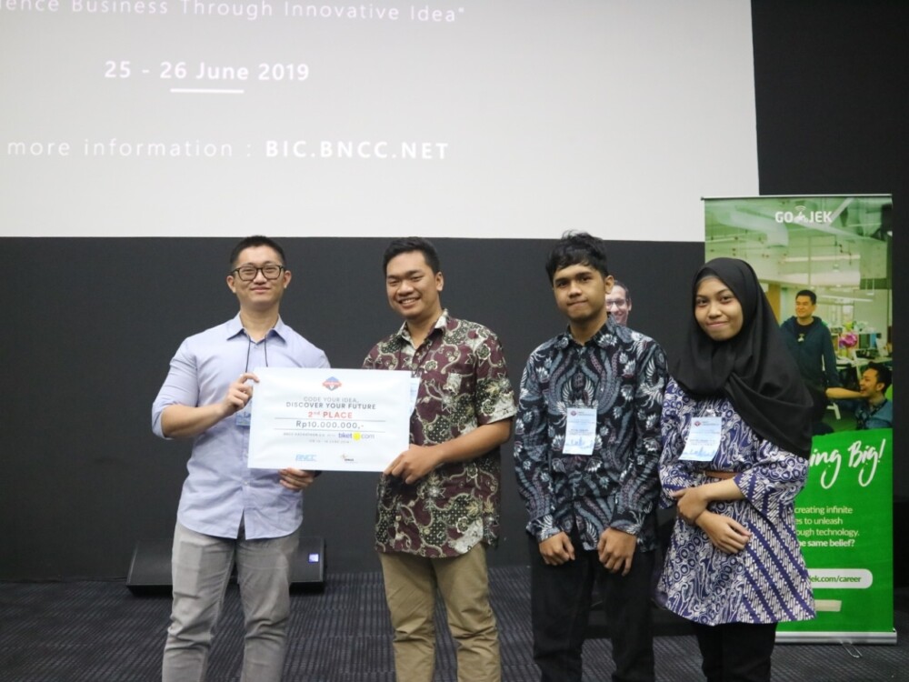 Mahasiswa UGM Juara Kompetisi Hackathon BNCC 2.0 with Tiket.com 2019 - Universitas Gadjah Mada