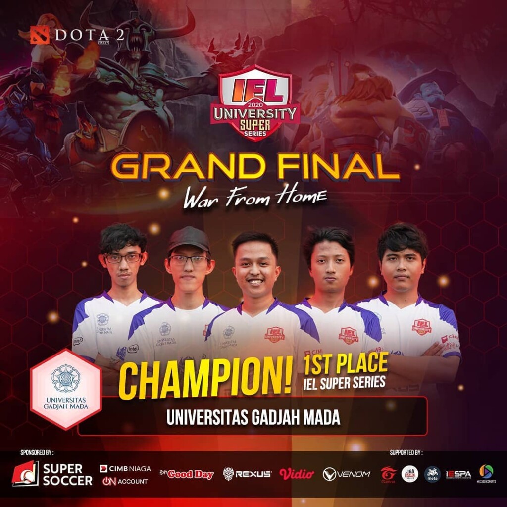 Tim UGM Raih Juara I Indonesia Esports League University Super Series ...