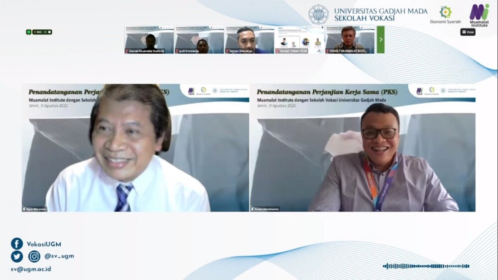 SV UGM Tandatangani PKS dengan Muamalat Institute - Universitas Gadjah Mada