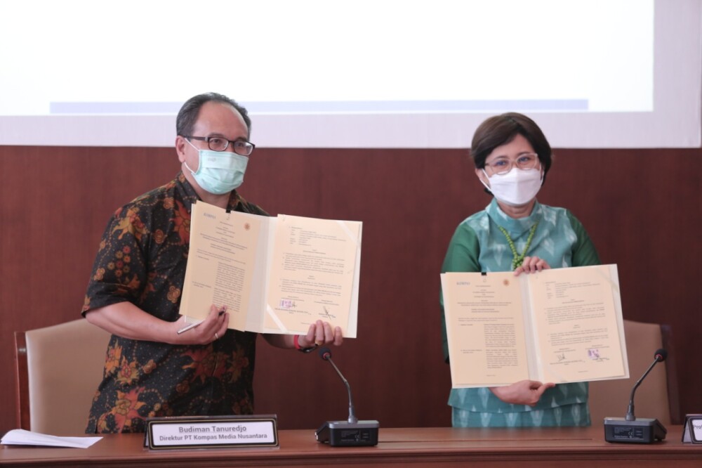 UGM dan Kompas Perkuat Kerja Sama Publikasi Tridarma Perguruan Tinggi - Universitas Gadjah Mada
