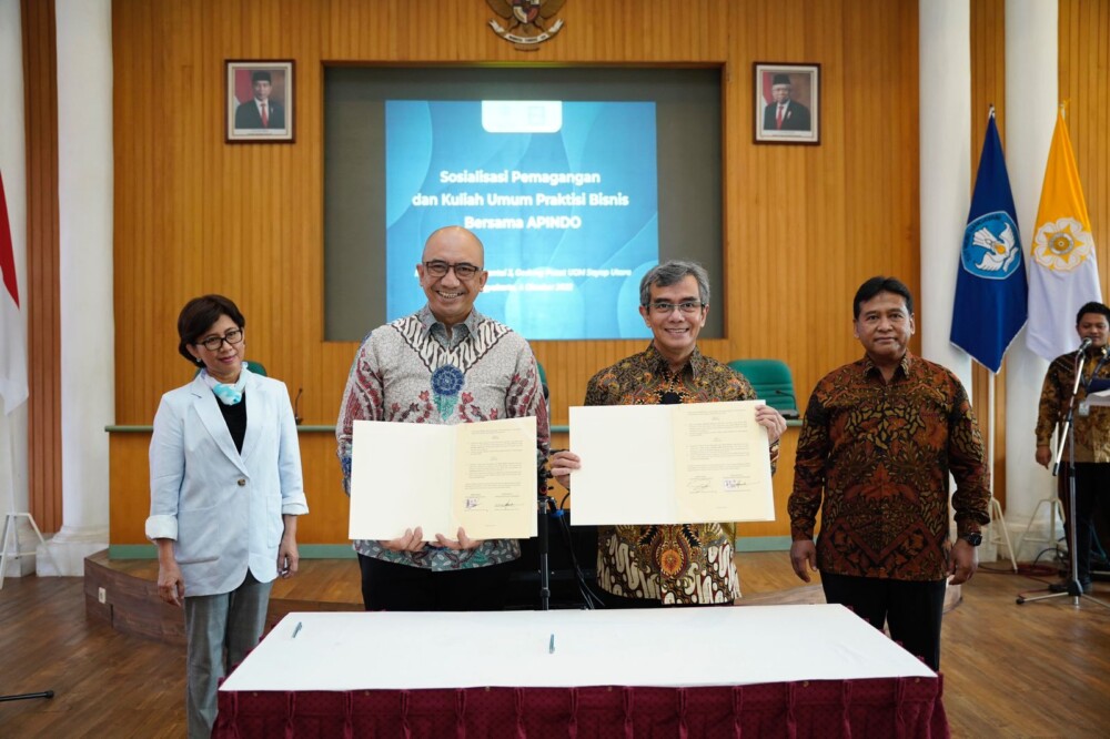 UGM-APINDO Sepakat Kerja Sama Pemagangan - Universitas Gadjah Mada