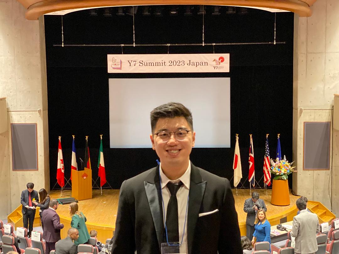 UGM Alumnus Represents Indonesia at G7 Youth Summit - Universitas Gadjah Mada