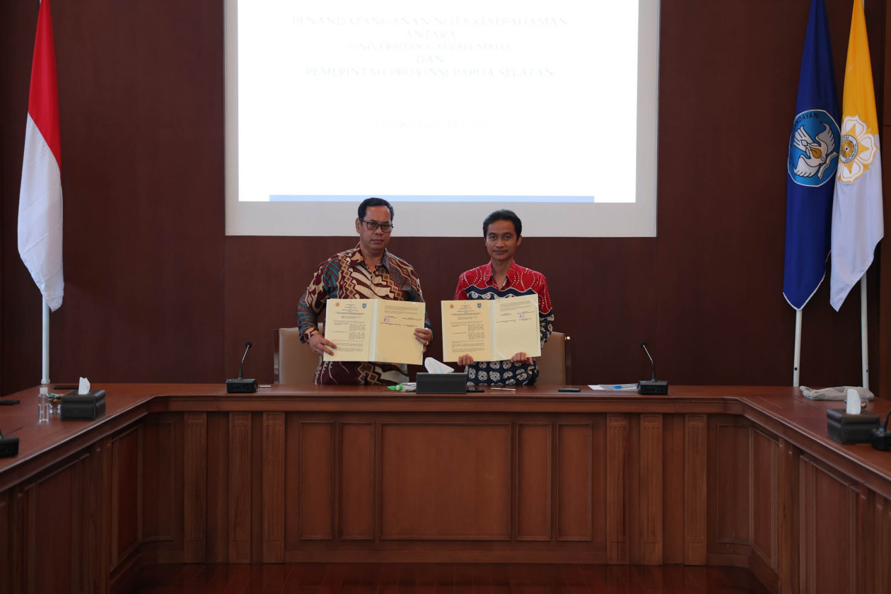 UGM Jalin Kerja Sama dengan Pemda Papua Selatan - Universitas Gadjah Mada