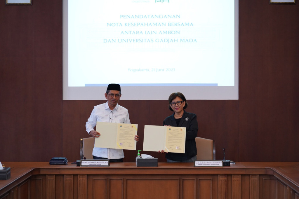 Kerja sama Tridarma antara UGM dan IAIN Ambon - Universitas Gadjah Mada