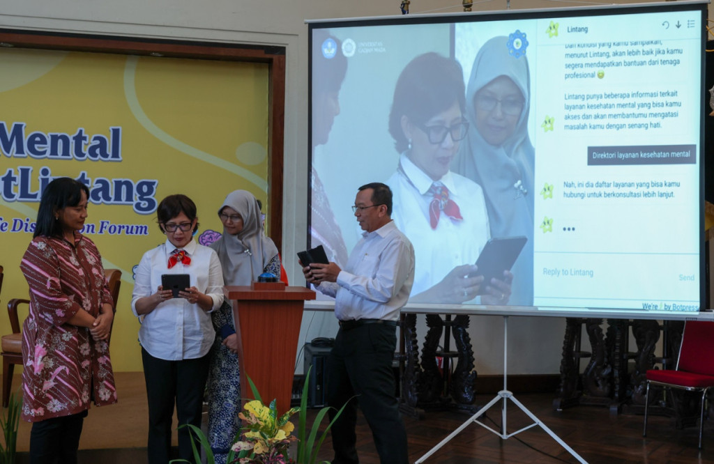 Showing Commitment to Mental Health of Academic Community, UGM Launches Lintang ChatBot ...