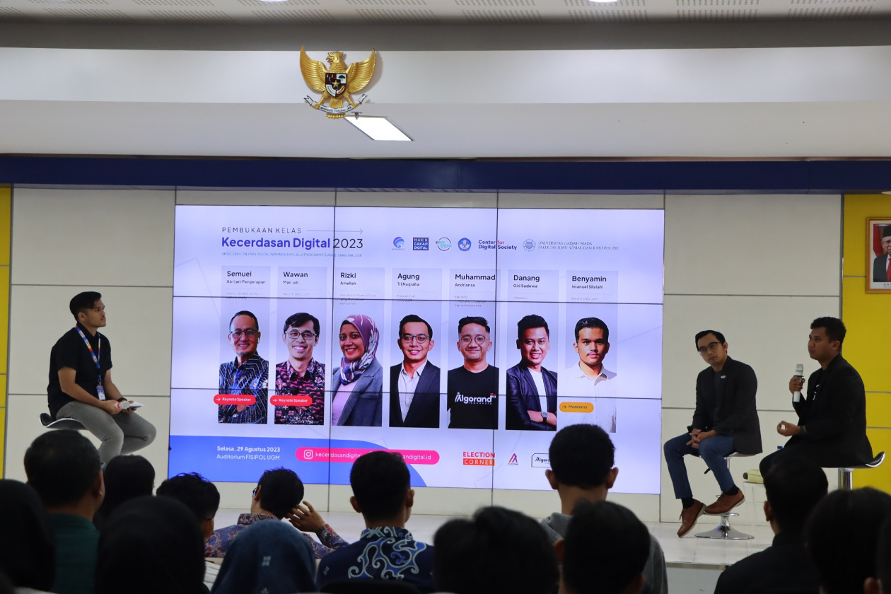 UGM Opens Free Classes on Digital Intelligence - Universitas Gadjah Mada