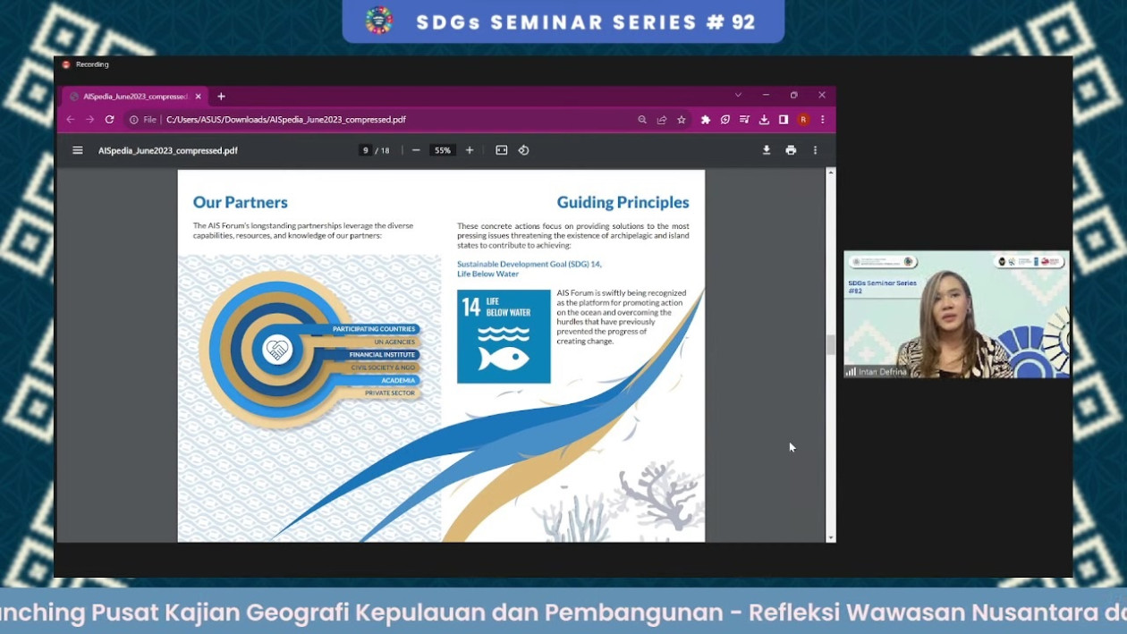 UGM Faculty of Geography Discusses SDGs, Reveals Indonesia’s Potential ...