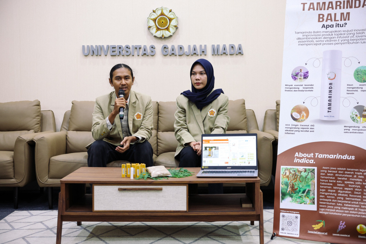 Tamarind Balm by UGM Students: A Safe and Effective Herbal Solution for ...