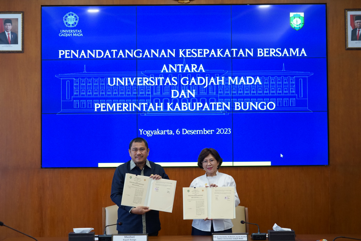 UGM and Bungo Regency Strengthen Collaboration - Universitas Gadjah Mada