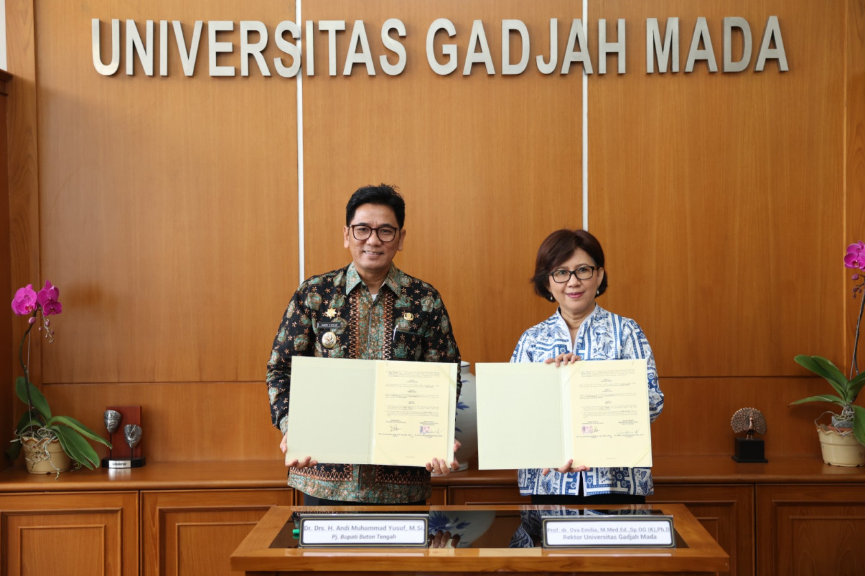UGM dan Pemkab Buton Tengah Jalin Kerja Sama Tridharma - Universitas Gadjah Mada