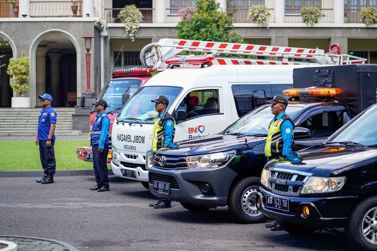 K5L UGM Gelar Apel Simulasi Kesiapsiagaan Bencana - Universitas Gadjah Mada
