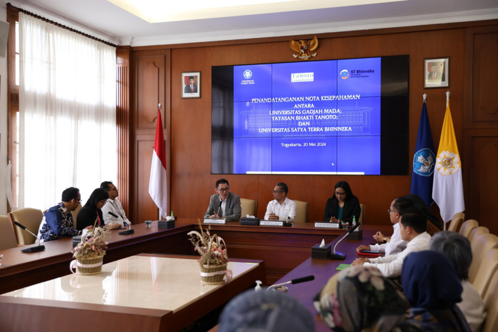 UGM, Universitas Satya Terra Bhinneka, and Bhakti Tanoto Foundation ...