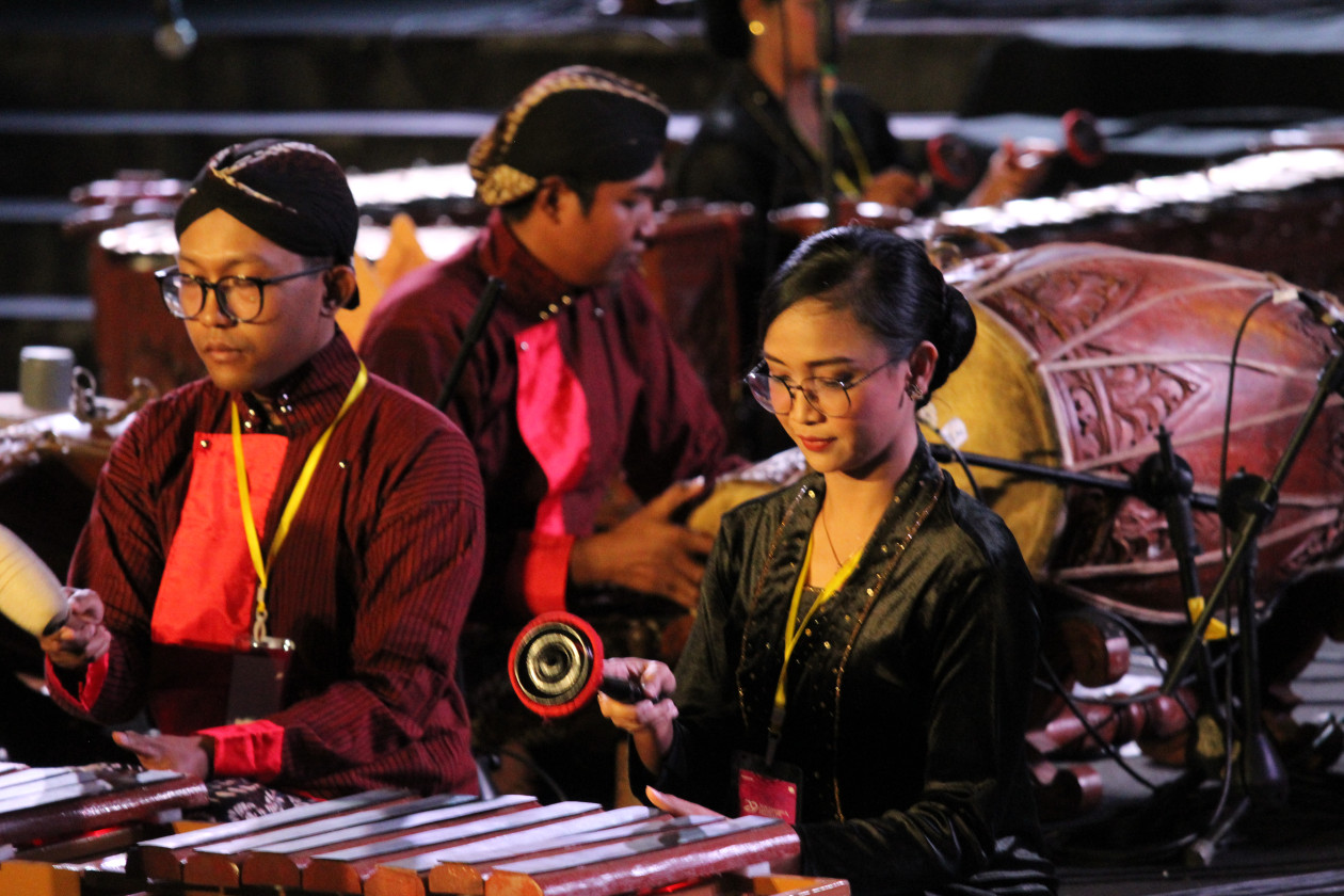 UGM Researchers' Electronic Gamelan Debuts at Yogyakarta Gamelan Festival - Universitas Gadjah Mada
