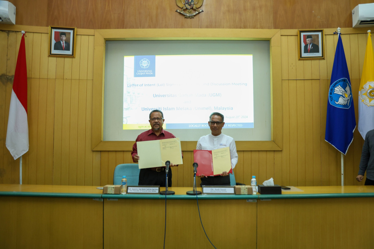 UGM dan Universitas Islam Melaka jalin Kerja Sama - Universitas Gadjah Mada
