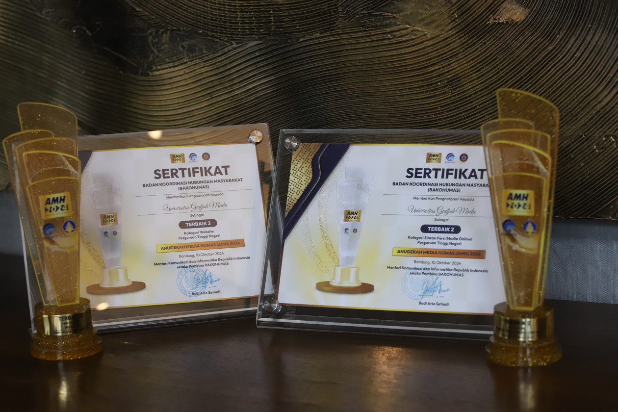 UGM Wins Two Awards at 2024 Public Relations Media Awards - Universitas ...