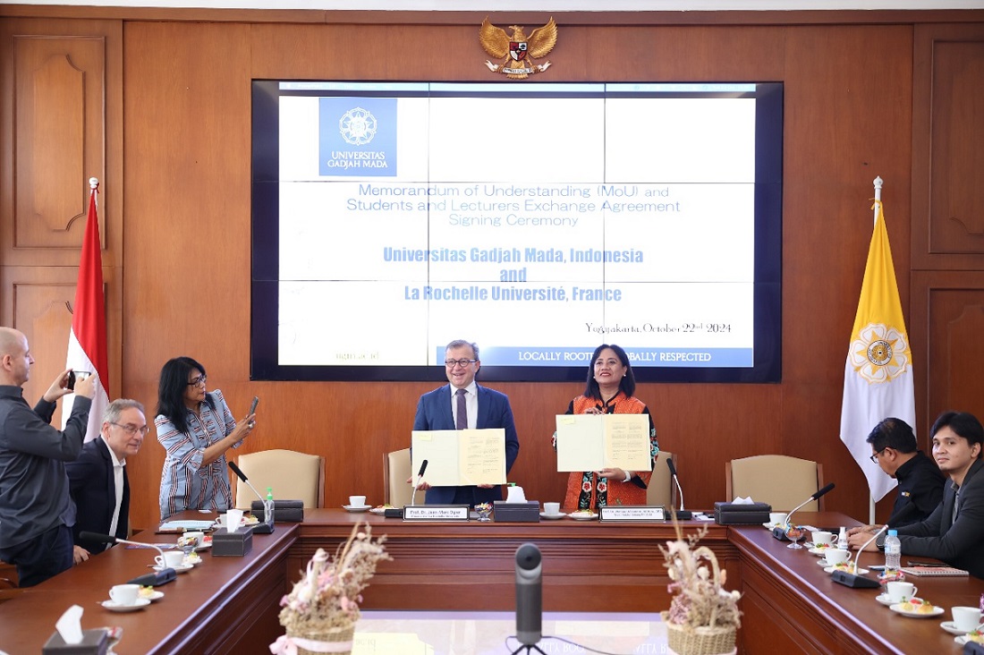 UGM and La Rochelle University Extend Faculty and Student Exchange Cooperation - Universitas ...