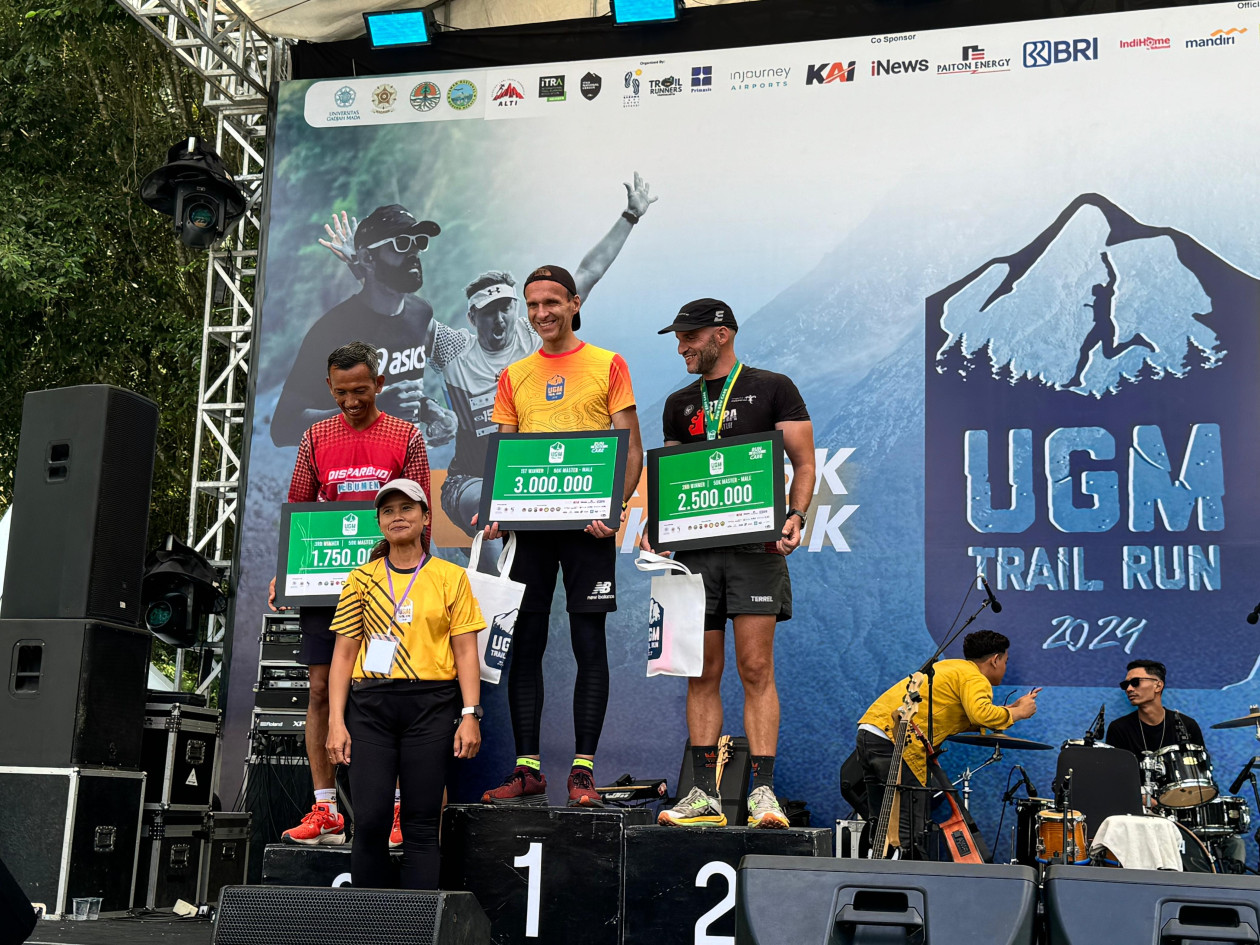 1.700 Peserta Ramaikan UGM Trail Run 2024 - Universitas Gadjah Mada