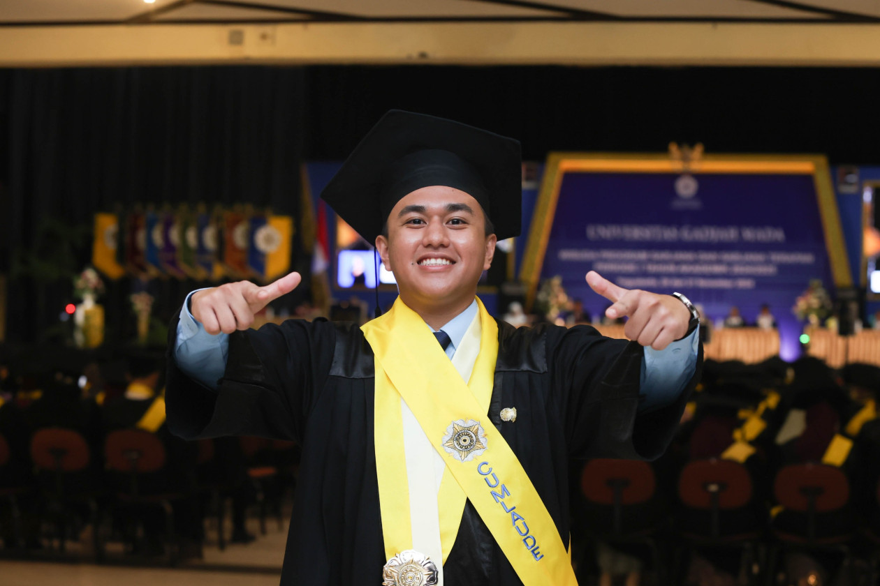 Lulus Kuliah 3 Tahun 1 Bulan, Muhammad Daffa jadi Lulusan S1 Tercepat ...