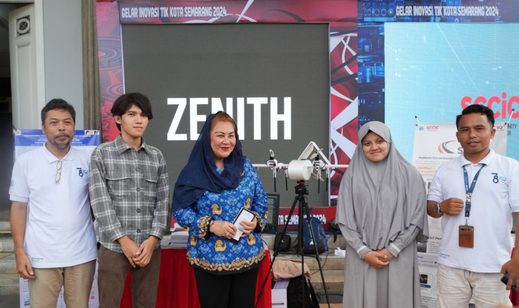 UGM Showcases Zenith B-08 Drone at Semarang City Information and Communication Technology ...