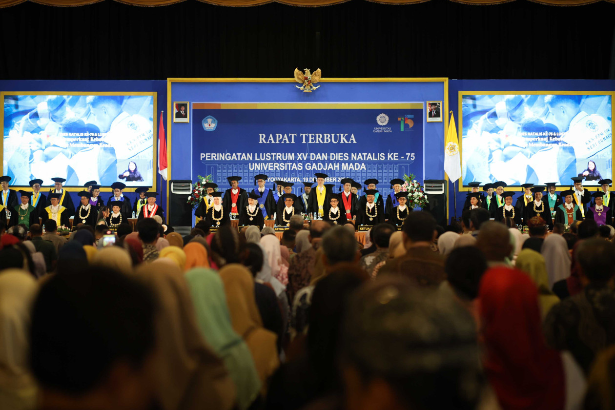 UGM Reinforces National Commitment and Sustainability in its 75th ...