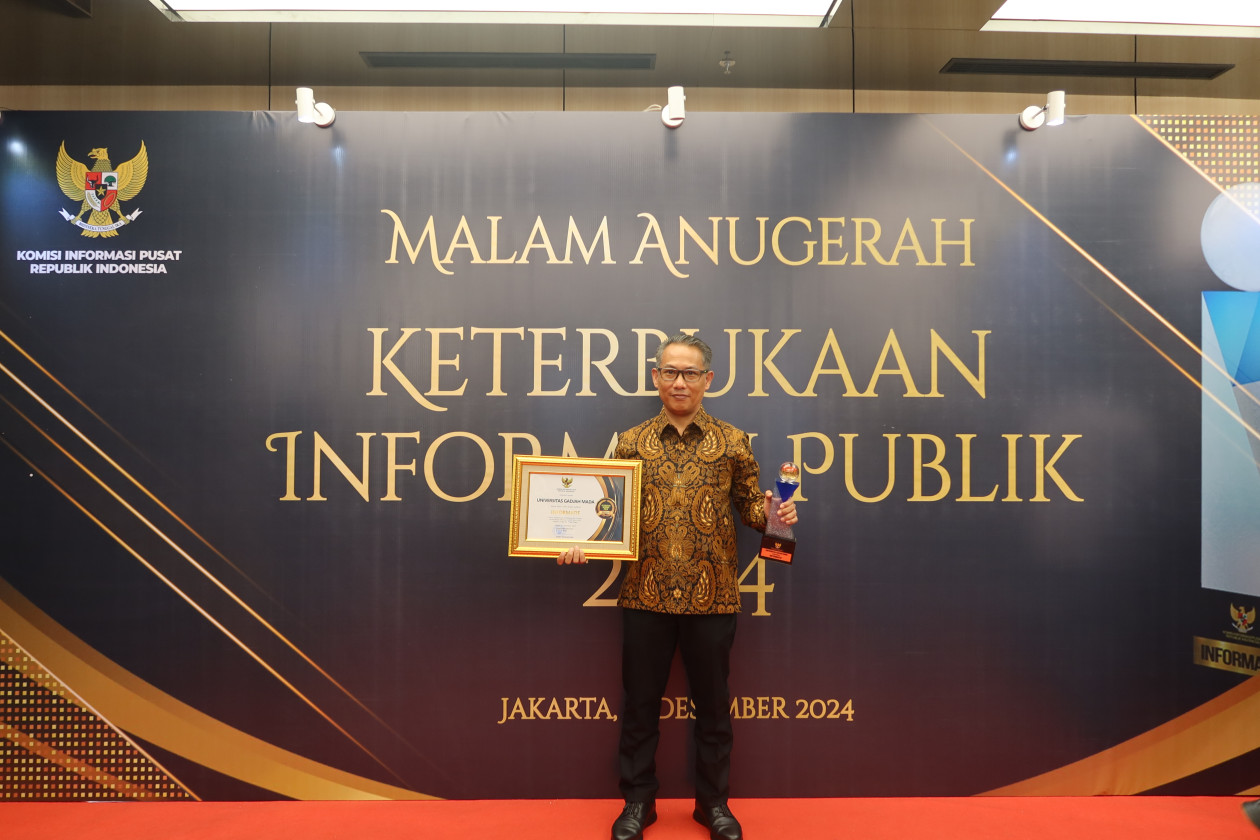 UGM Achieves 'Informative' Status for Sixth Consecutive Year in Public ...