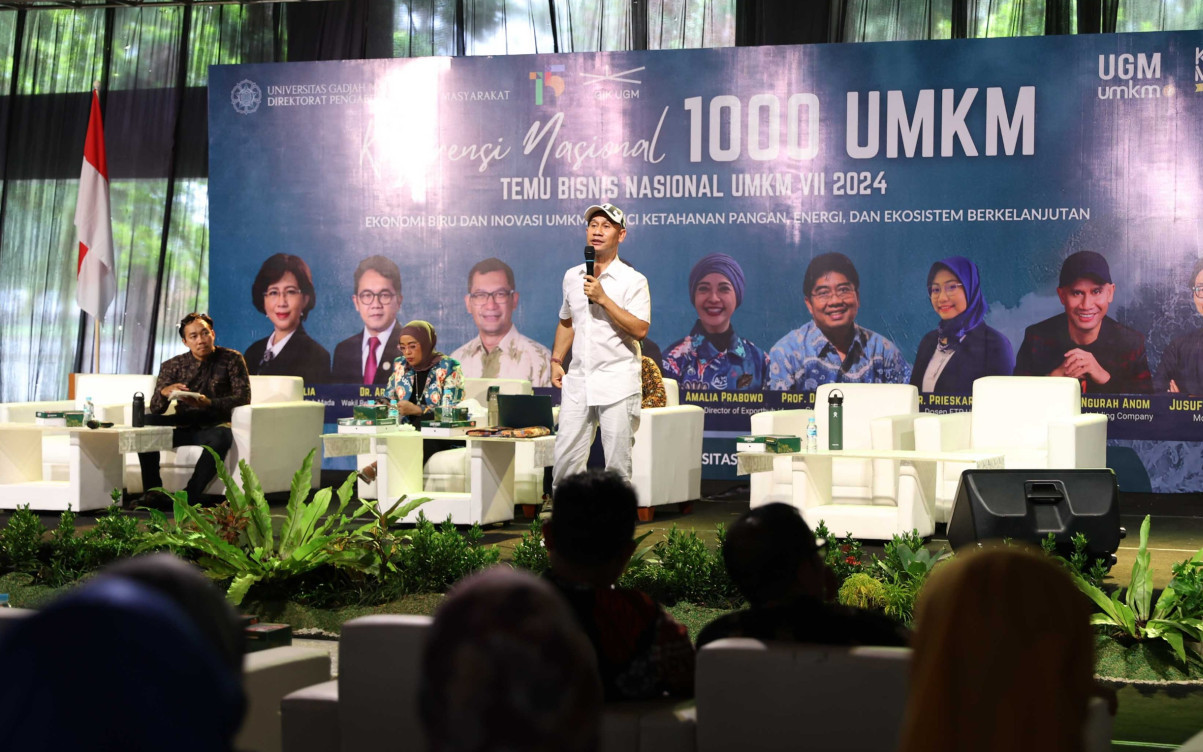 Gandeng 1000 UMKM, UGM Dorong Bisnis Ekonomi Biru - Universitas Gadjah Mada