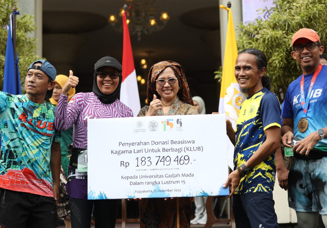 UGM Ultra Charity Run 75K Berhasil Kumpulan Dana Beasiswa Ratusan Juta Rupiah - Universitas ...