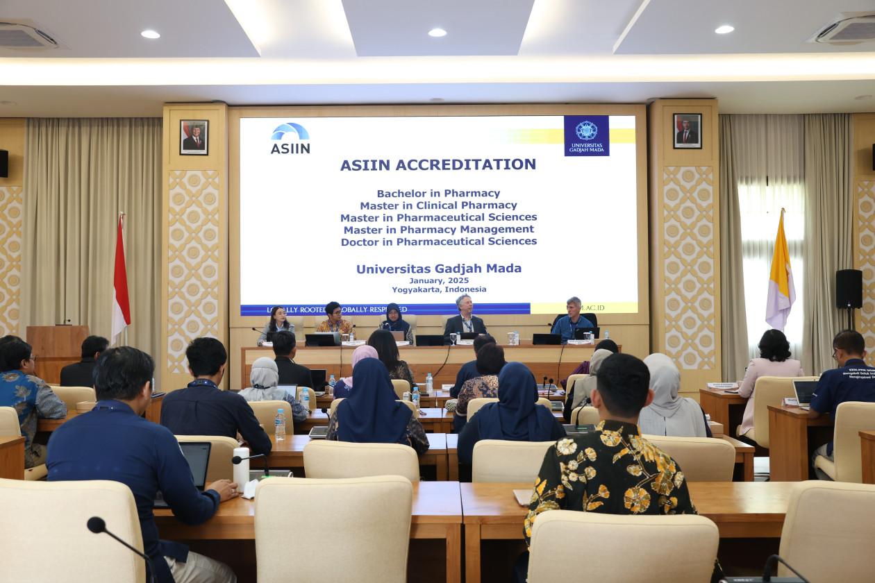 5 Prodi Fakultas Farmasi UGM Mengikuti Asesmen Akreditasi Internasional - Universitas Gadjah Mada