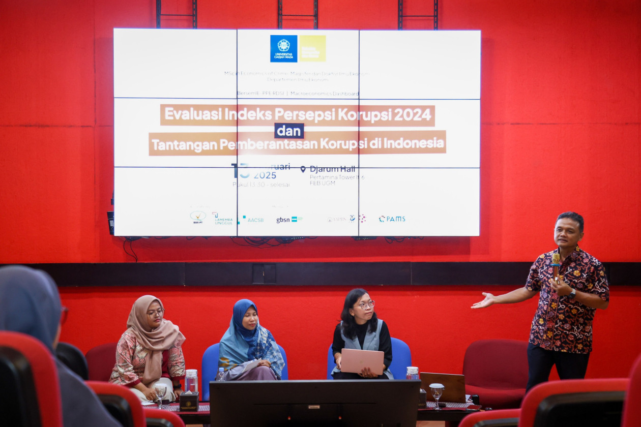 Indonesia S Corruption Perception Index Remains Low Ugm Expert Cites