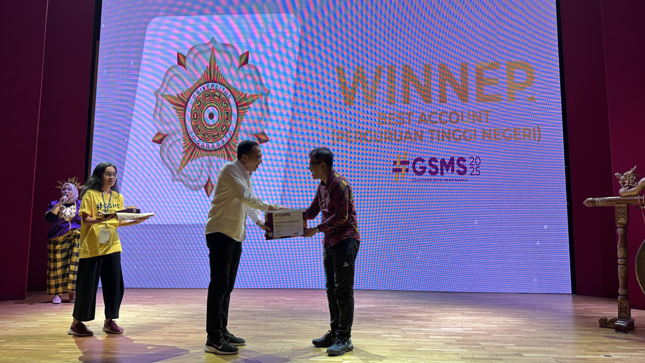 UGM Wins Two Prestigious Honors at 2025 Government Social Media Award ...