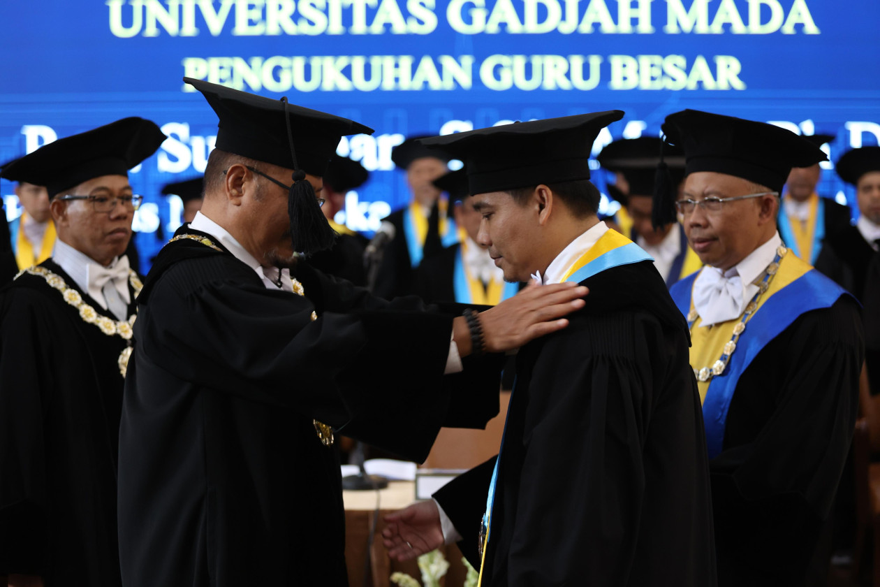 Professor Suherman Inaugurated as Professor of Analytical and ...