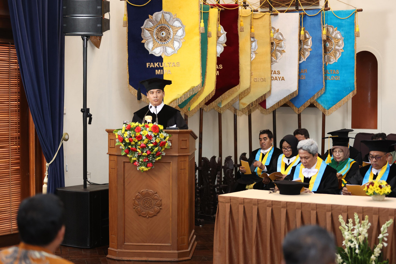 Professor Suherman Inaugurated as Professor of Analytical and ...