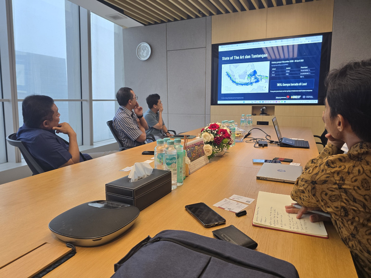 UGM and Telkom Develop Earthquake Detection System Using Distributed ...