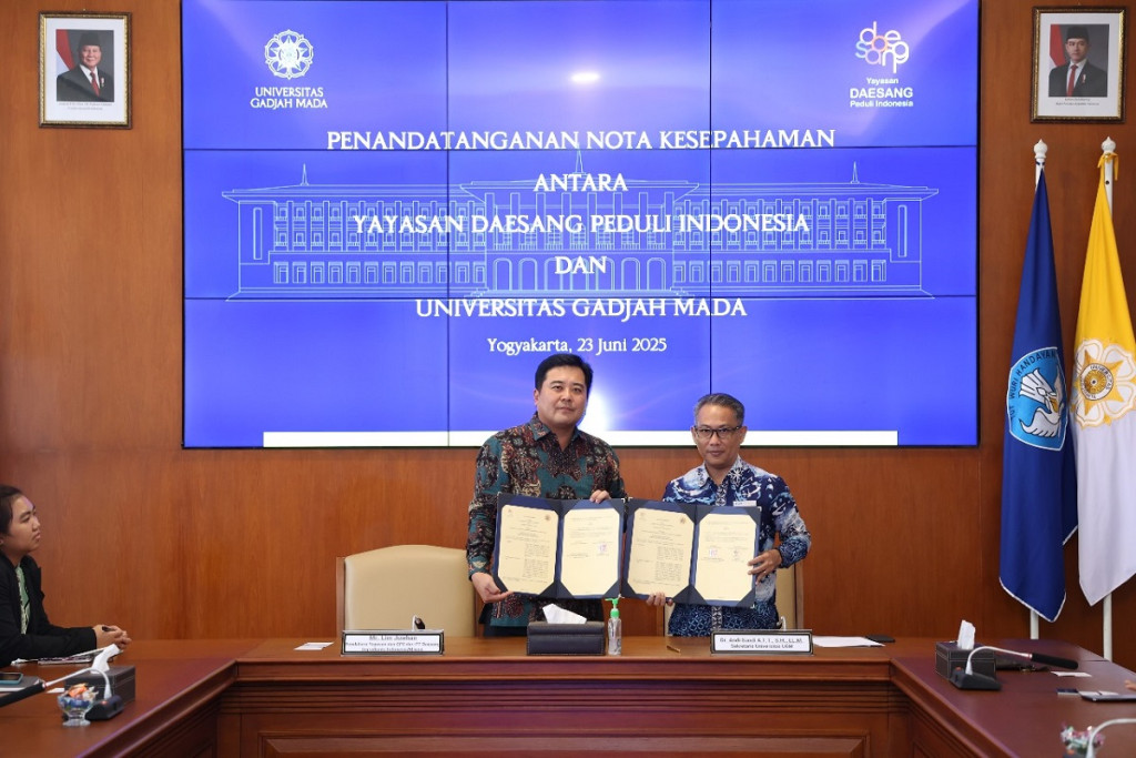 UGM dan Yayasan Daesang Peduli Jalin Kerjasama Pemberian Beasiswa untuk Mahasiswa - Universitas ...