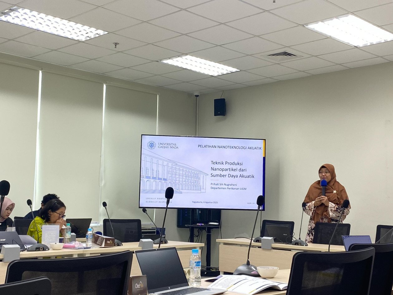 Fakultas Pertanian UGM Dorong Pengembangan Nanoteknologi Akuatik ...