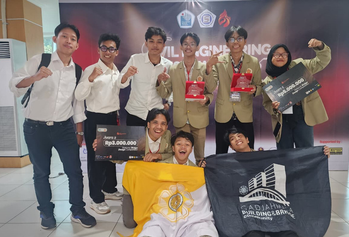 Bikin Desain Jembatan Futuristik, Tim Mahasiswa UGM Raih Juara di Ajang Civil Engineering ...