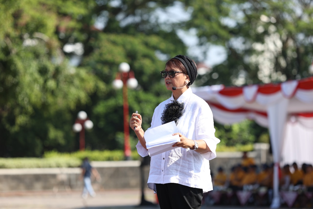 Retno Marsudi Mengajak Masyarakat Global Bantu Antisipasi Krisis Air ...