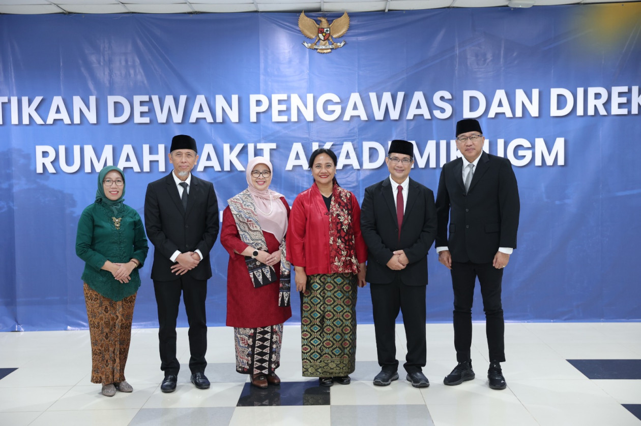 UGM Rector Inaugurates RSA UGM Leaders and Supervisory Board ...